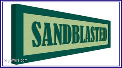 Sandblasted Signs | Routed Signs | Etched Glass | Custom Signs